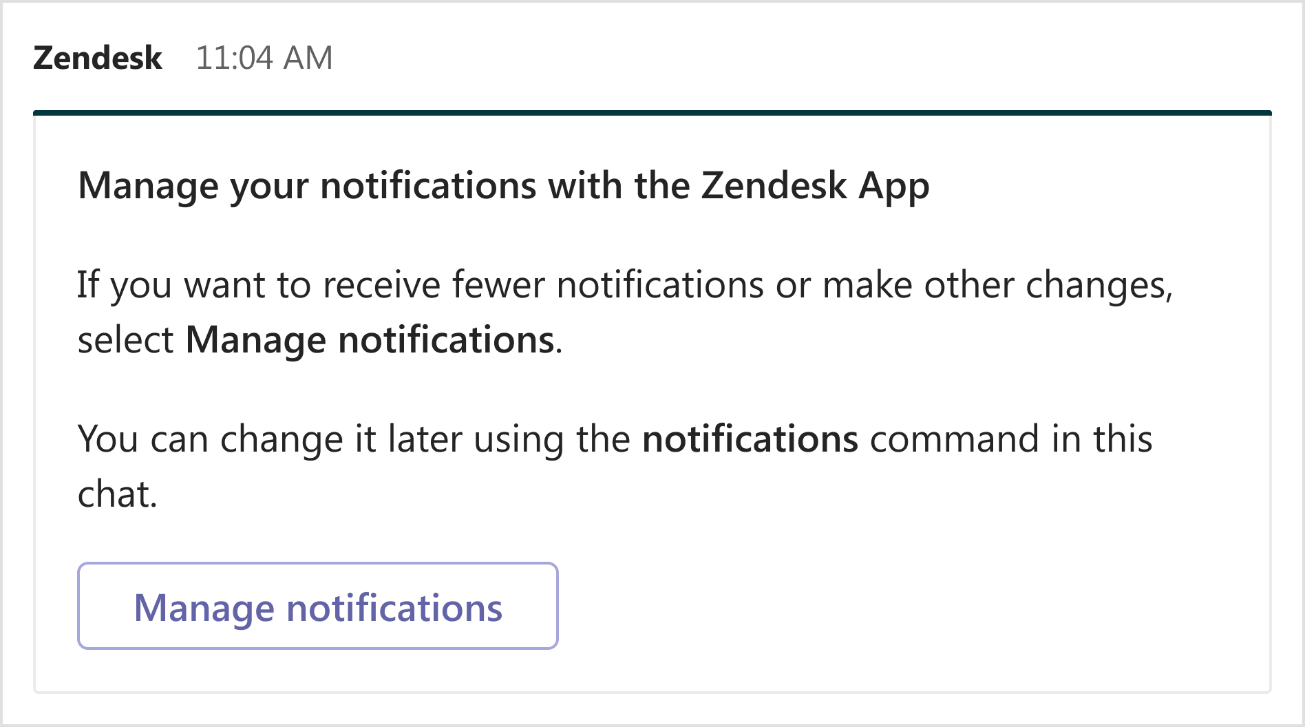 Zendesk for Microsoft Teams