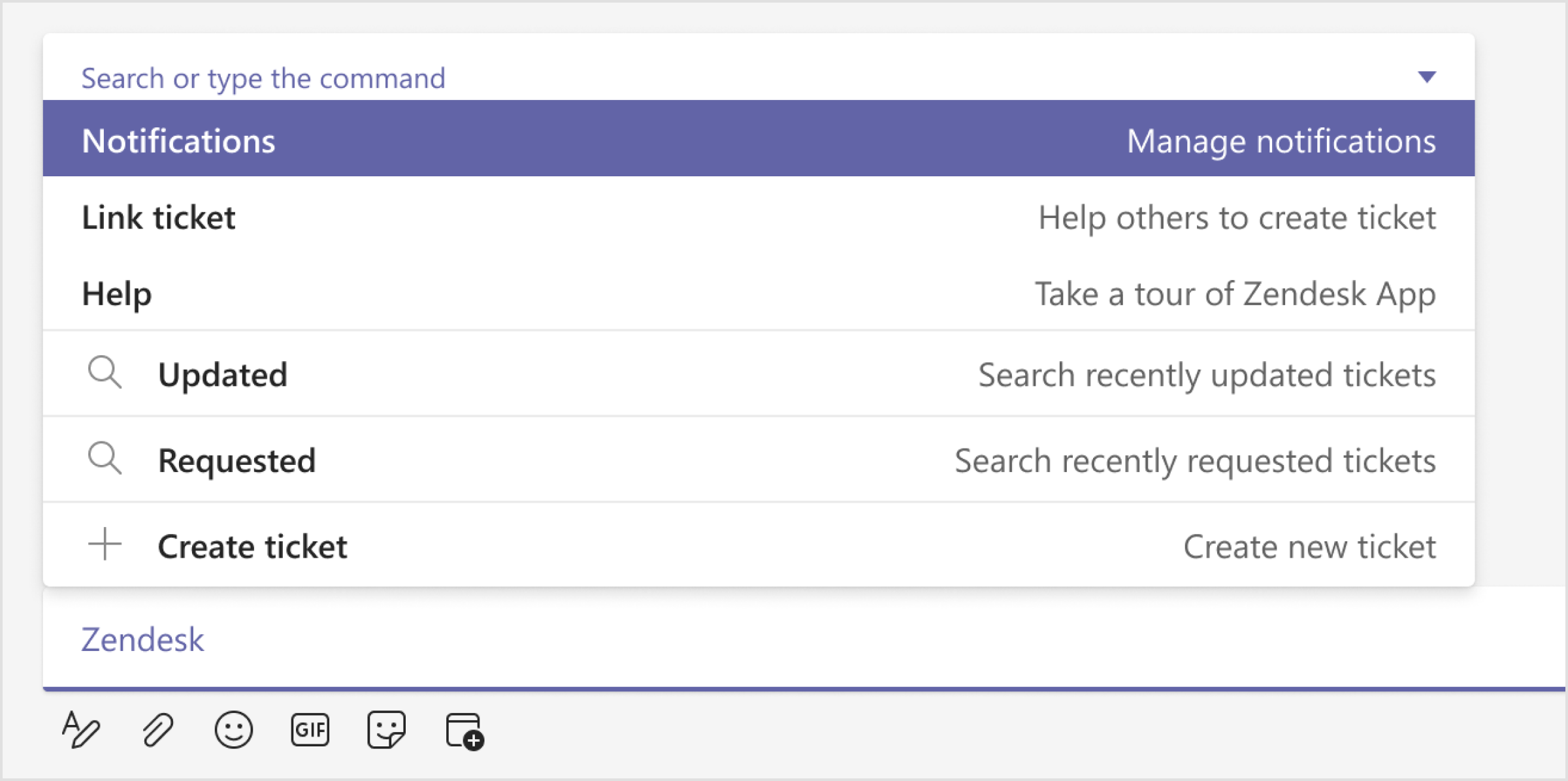 Zendesk for Microsoft Teams
