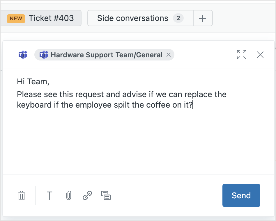 Zendesk for Microsoft Teams